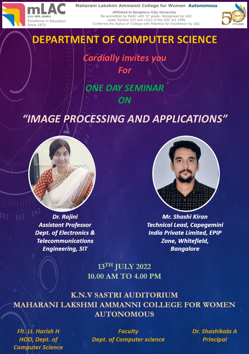 Image Processing And Applications
